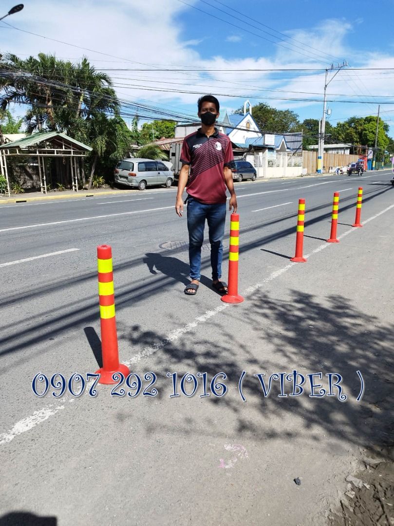 PVC Bollard post 755, Commercial & Industrial, Construction & Building ...