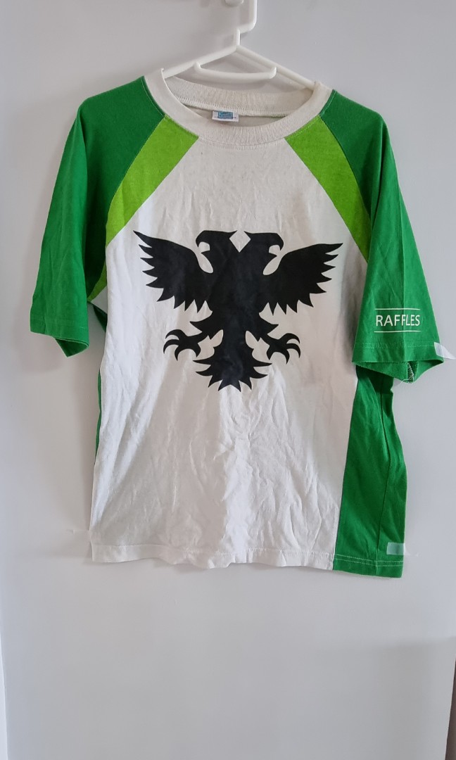 Raffles House (green) T shirt, Women's Fashion, Tops, Shirts on Carousell
