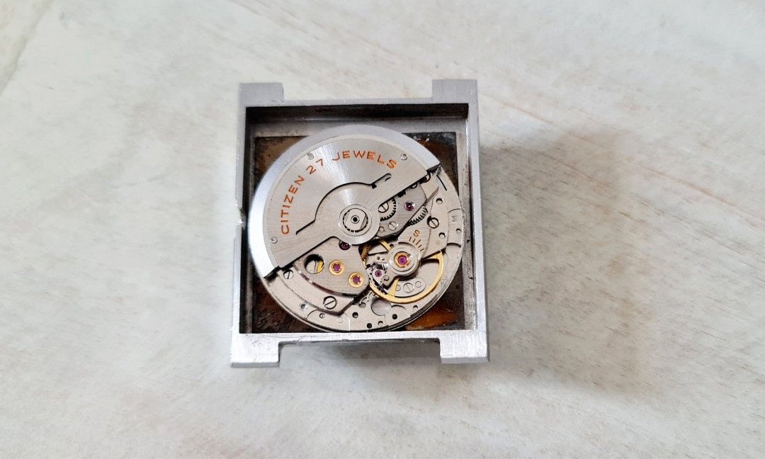 Rare 1960's Citizen Square Custom 27 Jewel Automatic Vintage Watch ...