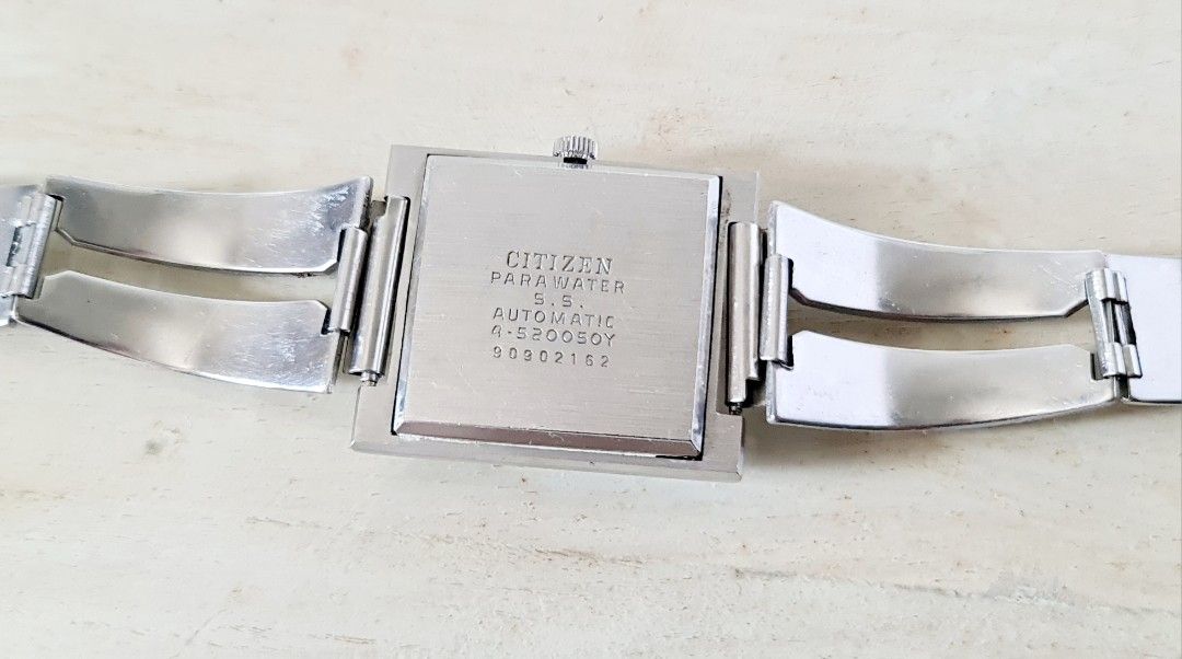 Rare 1960's Citizen Square Custom 27 Jewel Automatic Vintage Watch ...