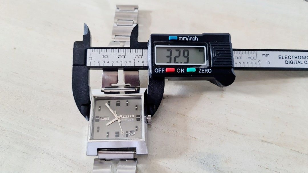 Rare 1960's Citizen Square Custom 27 Jewel Automatic Vintage Watch ...