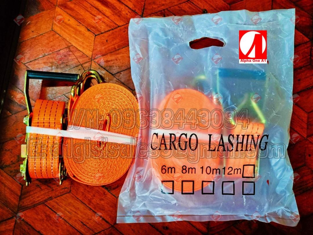 Ratchet Binder Cargo Lashing Belt Heavy Duty, Commercial & Industrial ...