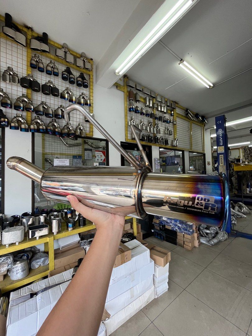 Regu 06&r muffler, Auto Accessories on Carousell