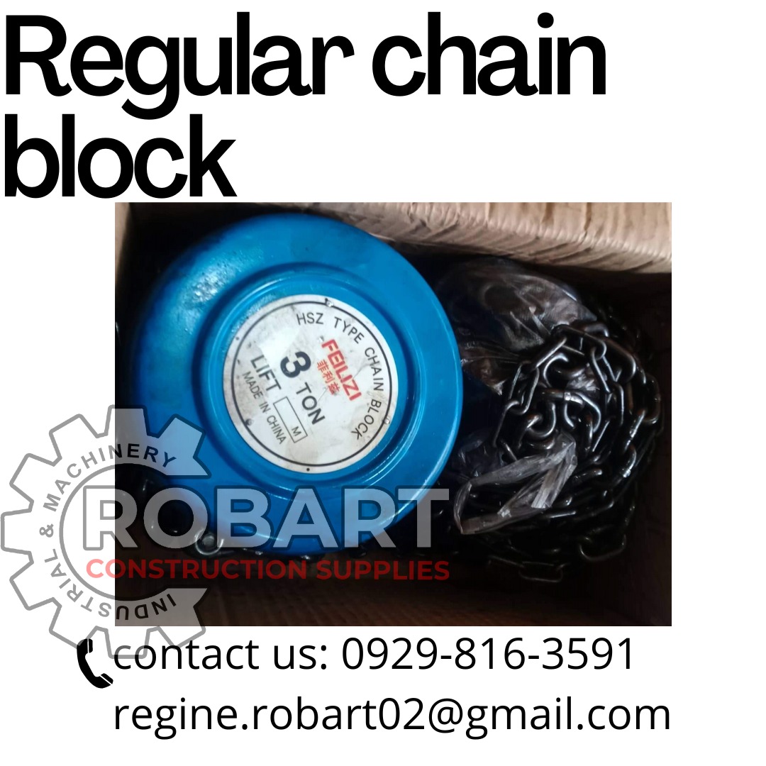 Regular chain block, Commercial & Industrial, Construction Tools ...