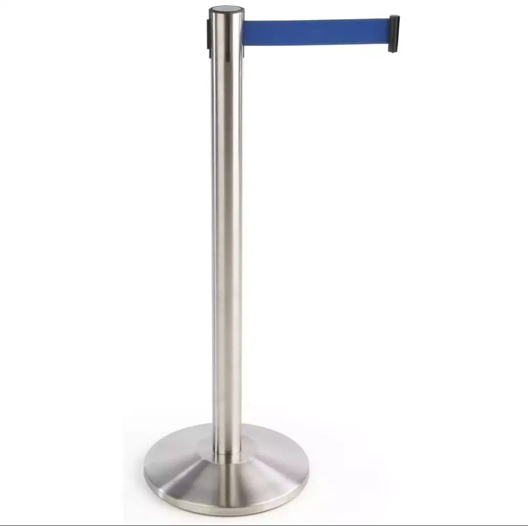 RETRACTABLE STANCHION POST; STAINLESS STANCHION POST; CROWD CONTROL ...