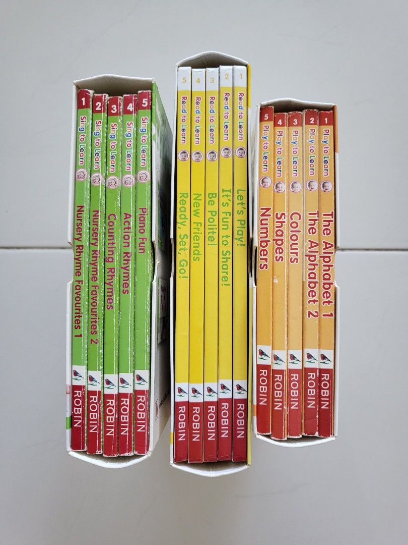 Robin Graded Reader Books and i-pen readable, Hobbies & Toys, Books ...