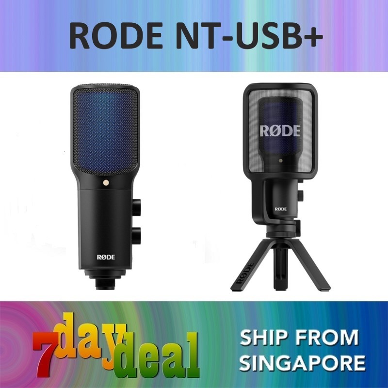 Rode NT-USB+ Plus Professional USB Microphone, Audio, Microphones on ...