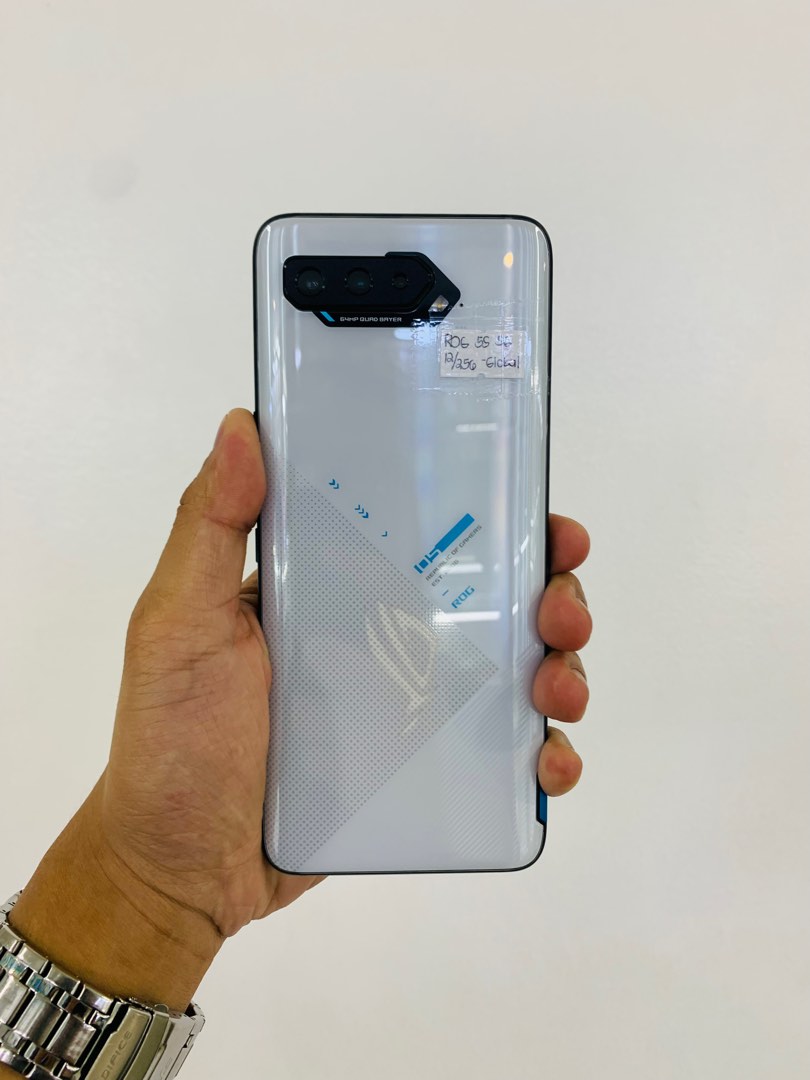 ROG 5S 5G 12/256GB STORM WHITE GLOBAL EDITION OPENLINE DUAL SIM WITH ...