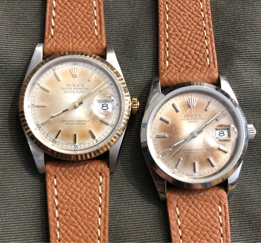 Rolex Vintage Men Watch Ref.16233 Datejust 36mm & Ref.15200 Date 34mm ...