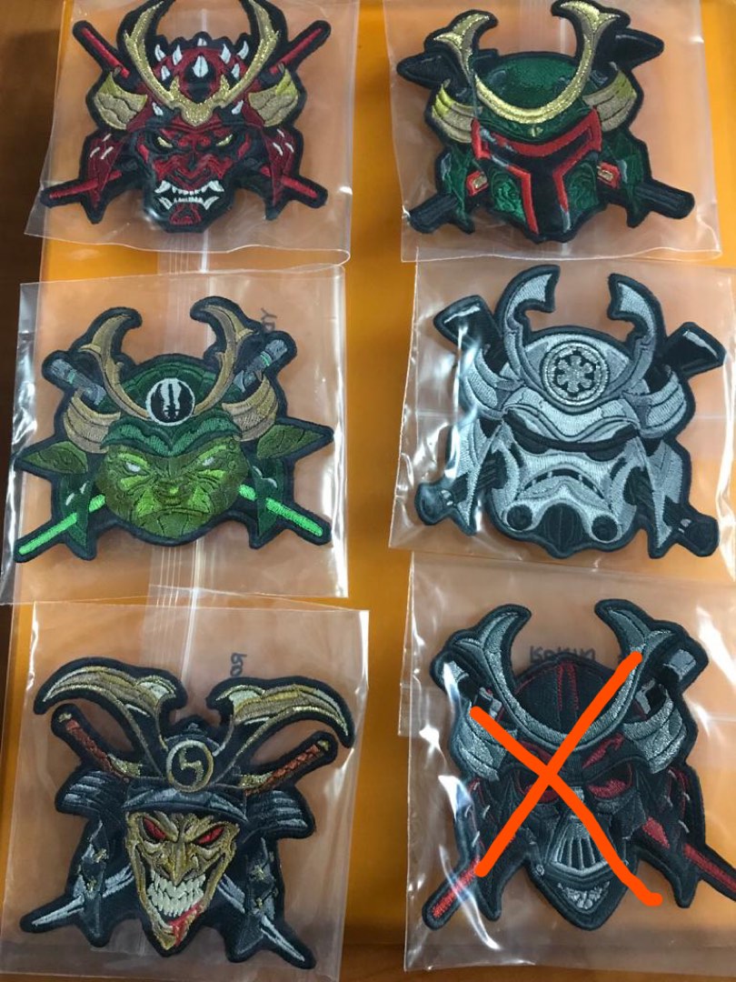 Ronin Morale Patch, Hobbies & Toys, Memorabilia & Collectibles, Vintage Collectibles on Carousell