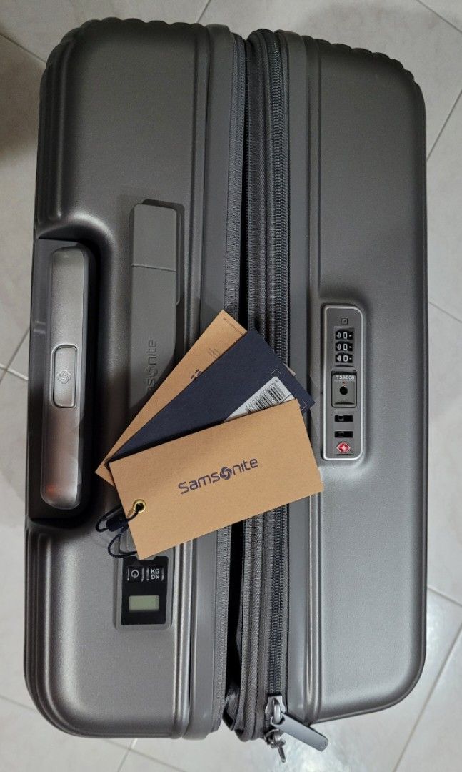 Samsonite Prestige 69cm Luggage (Matte Latte), Hobbies & Toys, Travel ...