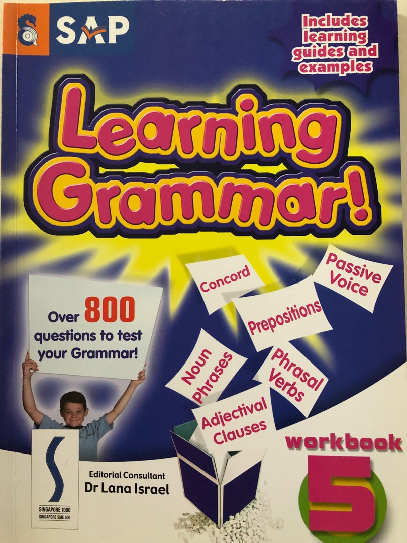 SAP Learning Grammar! (Workbook 5), 興趣及遊戲, 書本 & 文具, 書本及雜誌 - 補充練習 ...