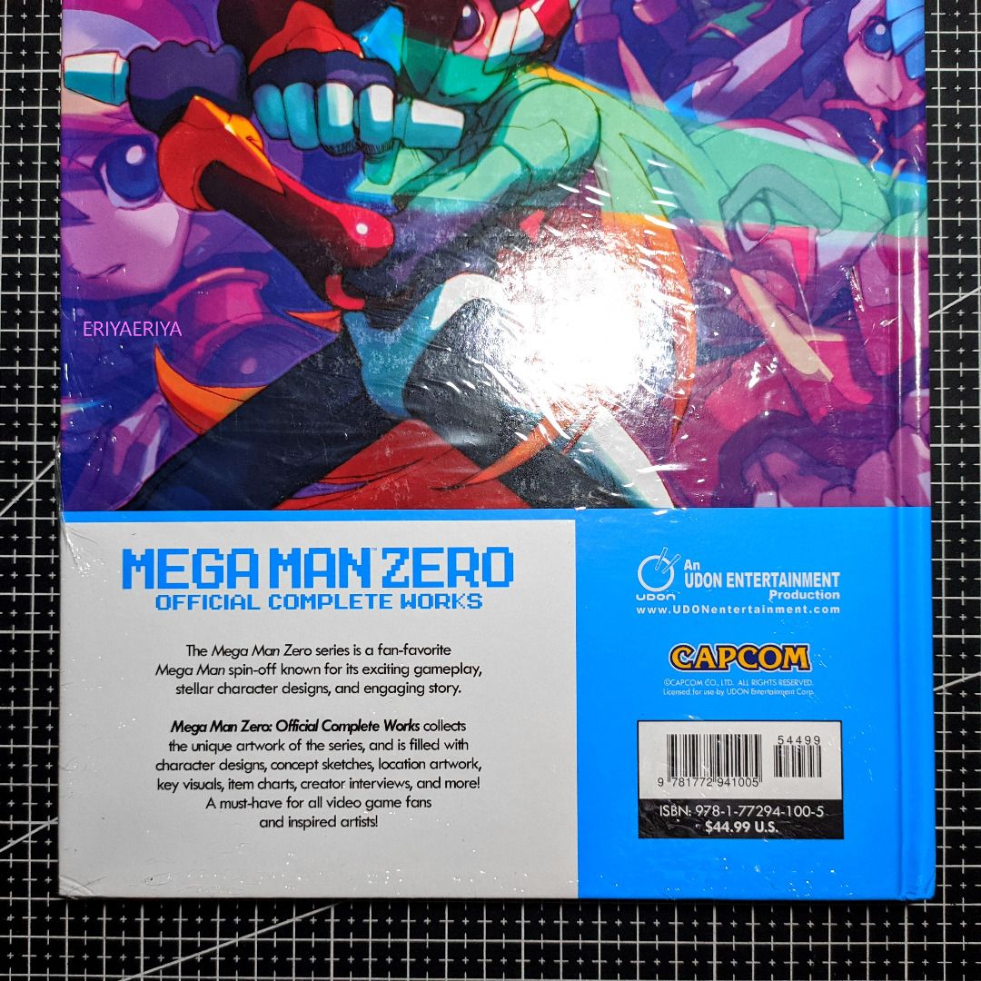 Sealed Mega Man Zero: Official Complete Works (Hardcover) Art book ...