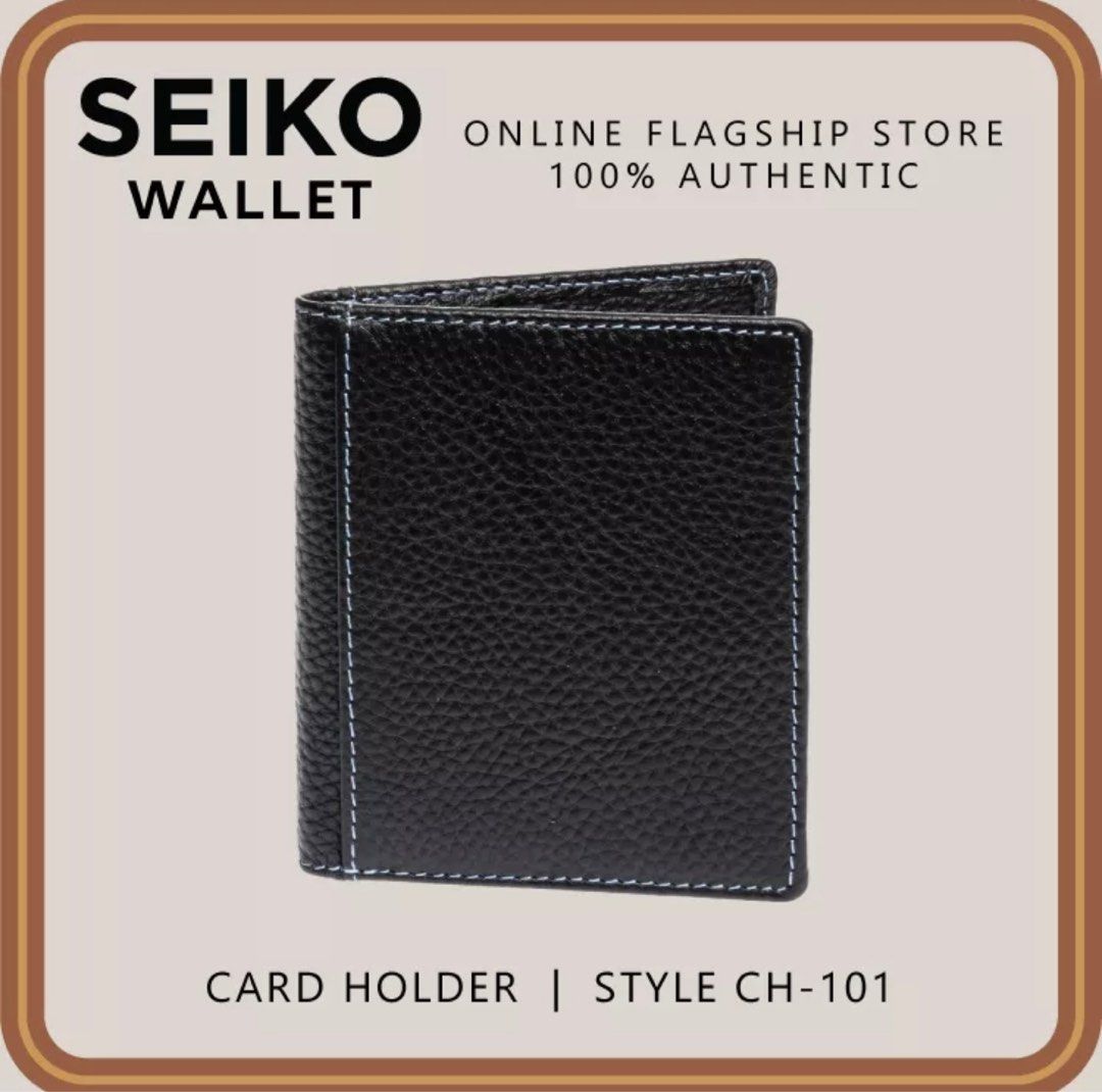 Seiko Wallet, Men's Fashion, Watches & Accessories, Wallets & Card ...