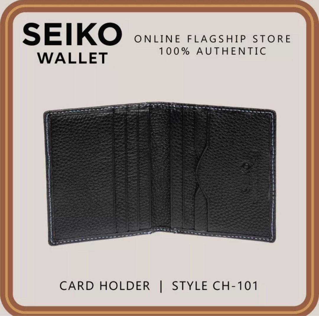 Seiko Wallet, Men's Fashion, Watches & Accessories, Wallets & Card ...