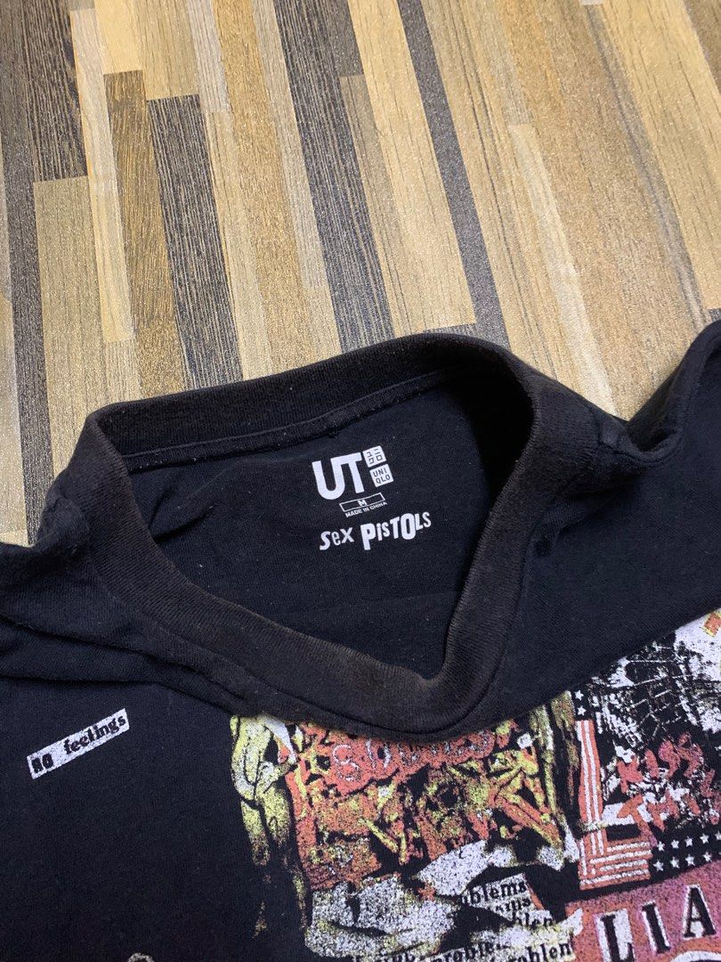 Sex Pistols Band Uniqlo Shirt Mens Fashion Tops And Sets Tshirts And Polo Shirts On Carousell