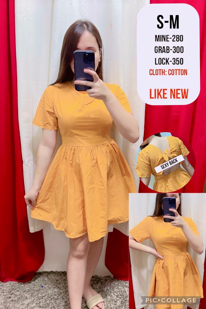 Sexy Back Dress Womens Fashion Dresses And Sets Dresses On Carousell