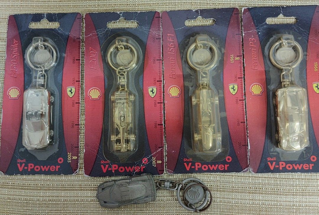 Shell Ferrari keychain, Hobbies & Toys, Memorabilia & Collectibles ...