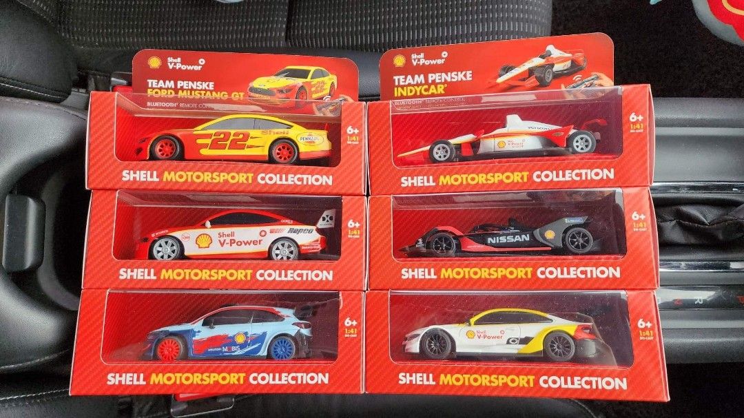 SHELL TOY CAR SET (Brand New), Hobbies & Toys, Toys & Games on Carousell