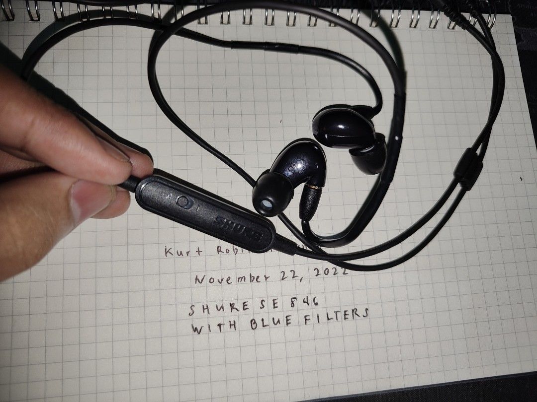 Shure SE846 (Blue Filters), Audio, Earphones on Carousell