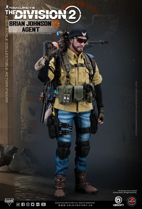 Soldier Story SSG-005 - 1/6th Scale Tom Clancy's The Division 2: Agent ...