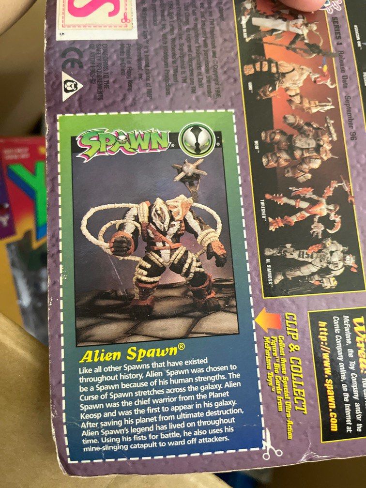 SPAWN ALIEN SPAWN Ultra Action Figures Collectible Vintage toy, Hobbies ...