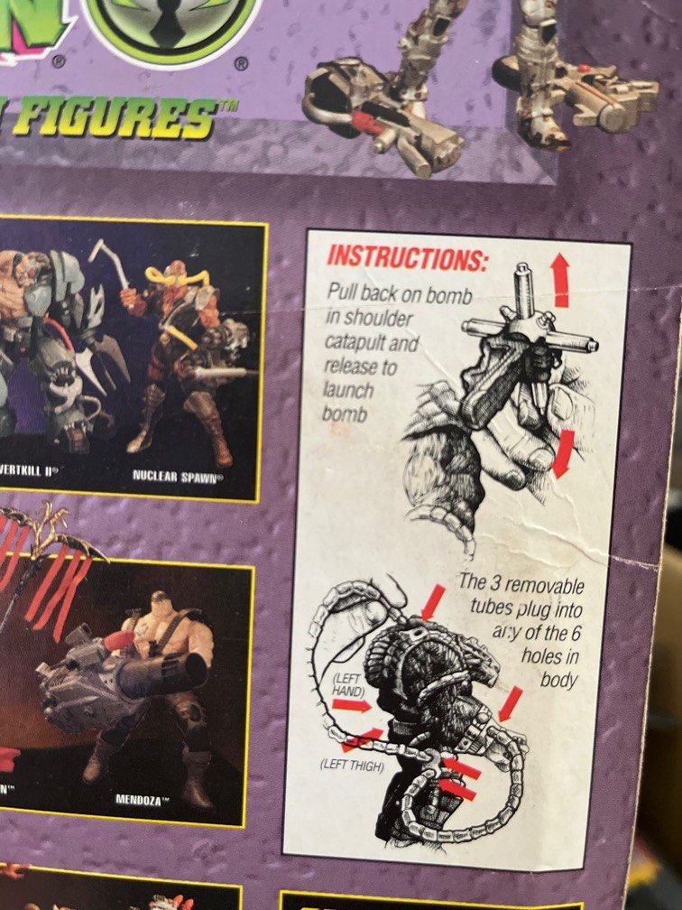 SPAWN ALIEN SPAWN Ultra Action Figures Collectible Vintage toy, Hobbies ...