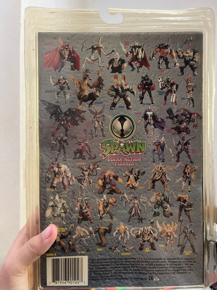 Spawn Ultra Action Figure VIOLATOR with Comic Book Special Limited ...