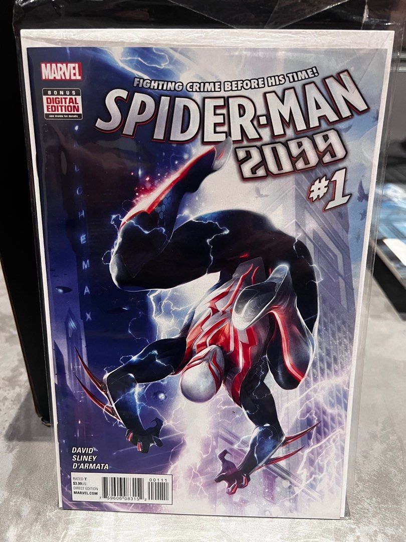 Spiderman 2099 #1, Hobbies & Toys, Books & Magazines, Comics & Manga on Carousell