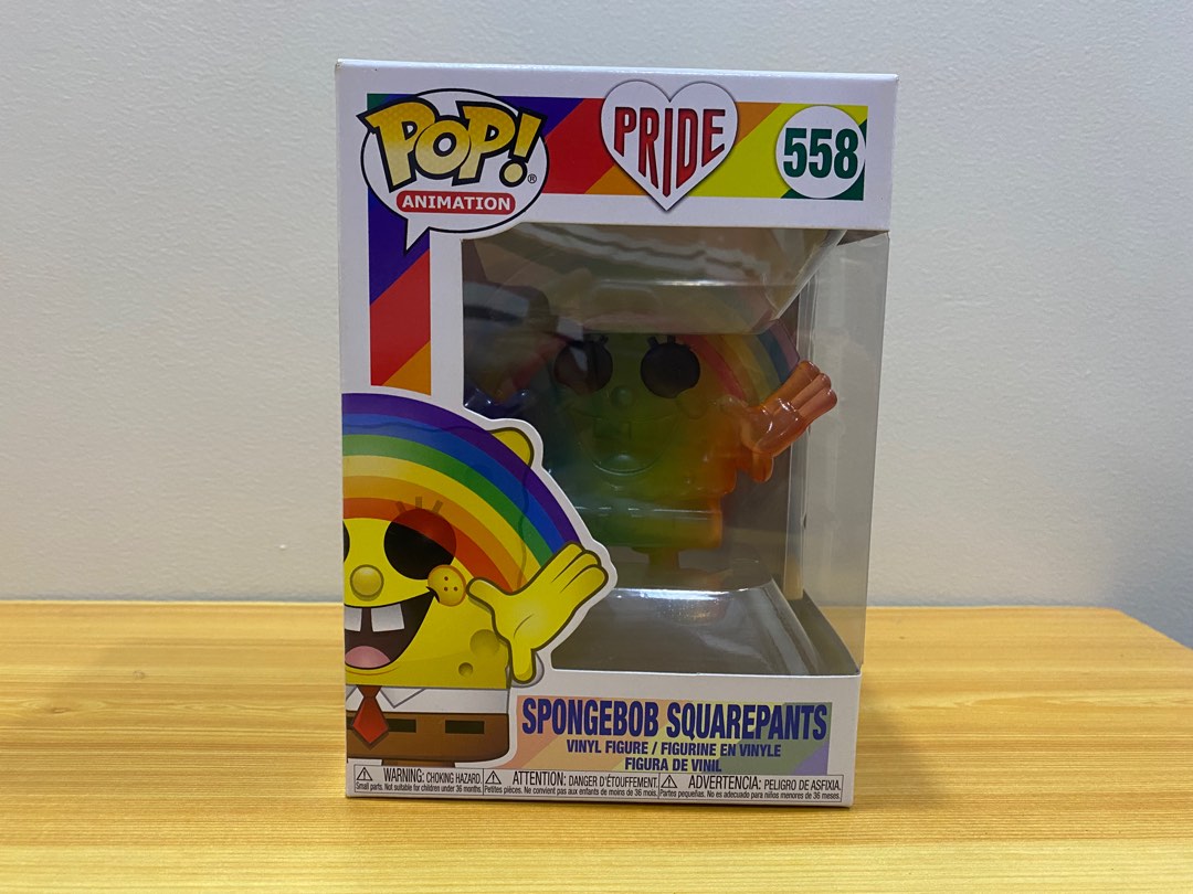 Spongebob PRIDE Funko Pop, Hobbies & Toys, Toys & Games on Carousell