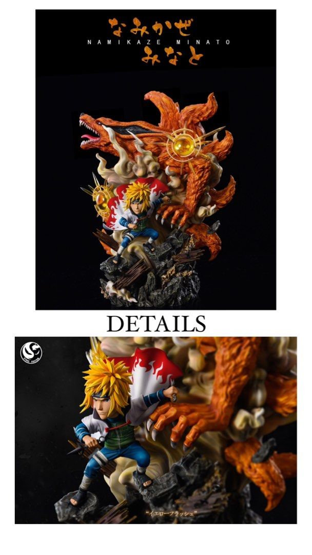 ST Studio - WCF Hokage Series 04 - Minato Namikaze, Hobbies & Toys ...