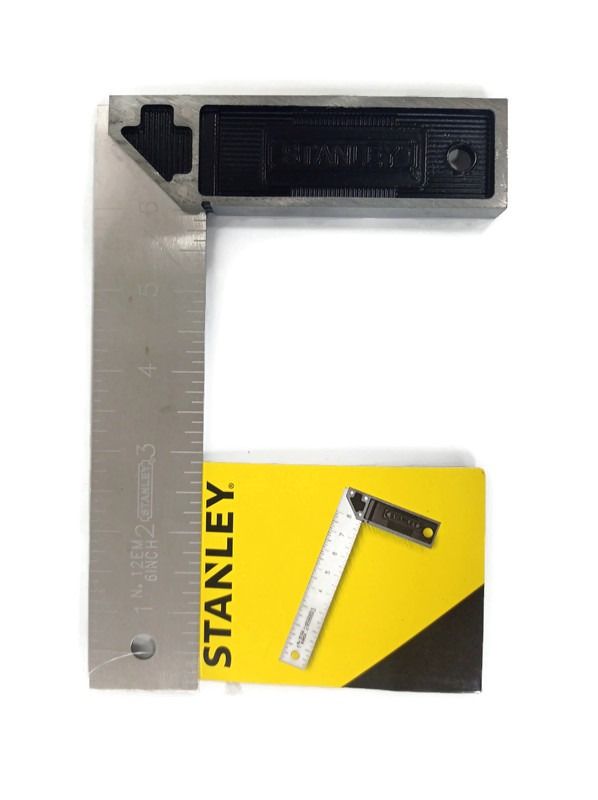 Stanley Try Square 6, 8, 10 & 12 inches, Furniture & Home Living, Home ...