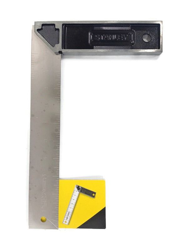 Stanley Try Square 6, 8, 10 & 12 inches, Furniture & Home Living, Home ...