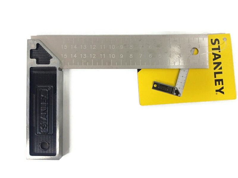 Stanley Try Square 6, 8, 10 & 12 inches, Furniture & Home Living, Home ...