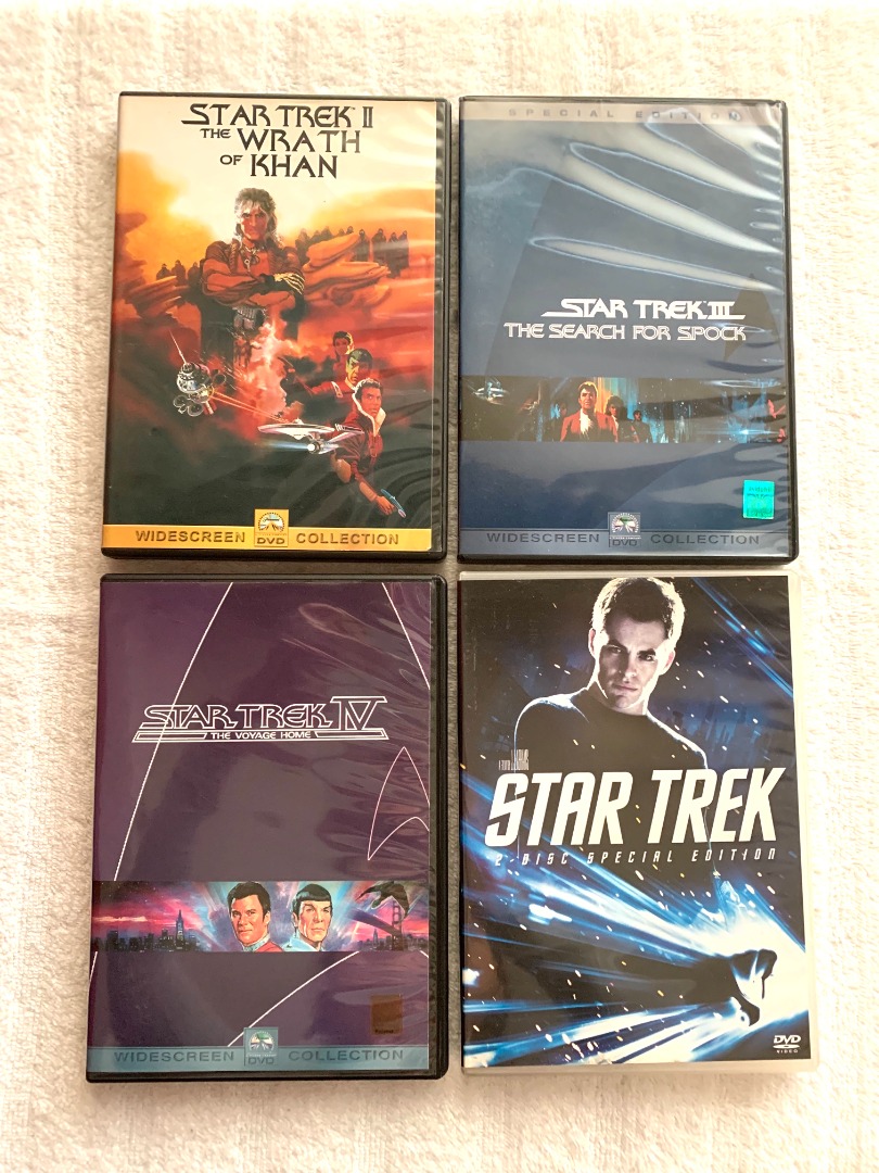 STAR TREK | COLLECTIBLE ORIGINAL DVDs (WITH HOURS OF SPECIAL FEATURES ...