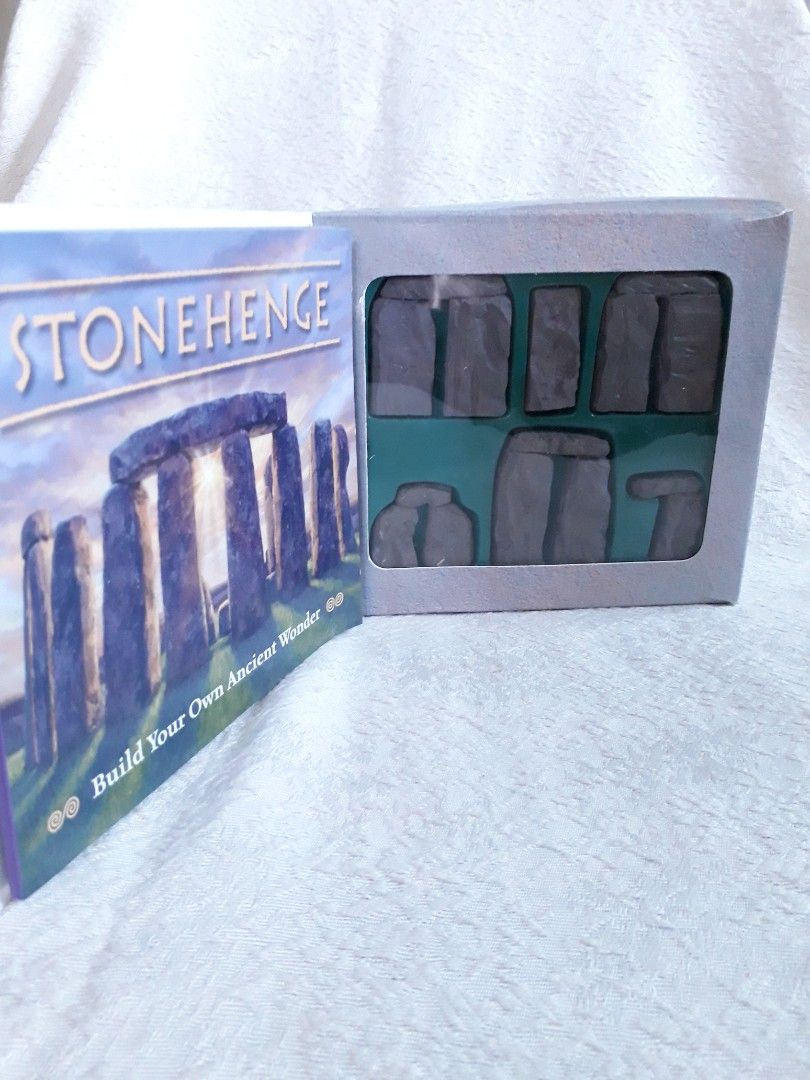 Stonehenge - Build Your Own Ancient Wonder 3-D Miniature Set, Hobbies ...