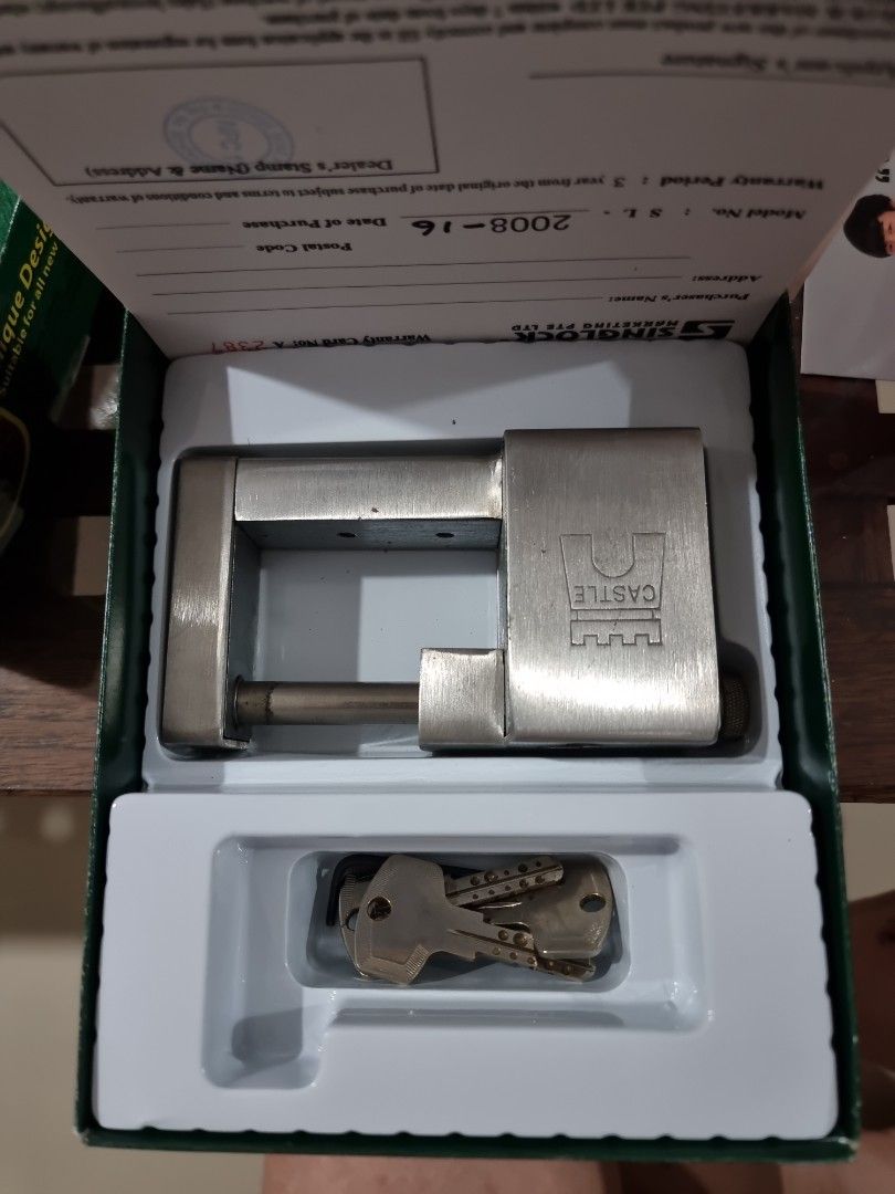 Strong Lock for gate., Furniture & Home Living, Security & Locks, Locks ...