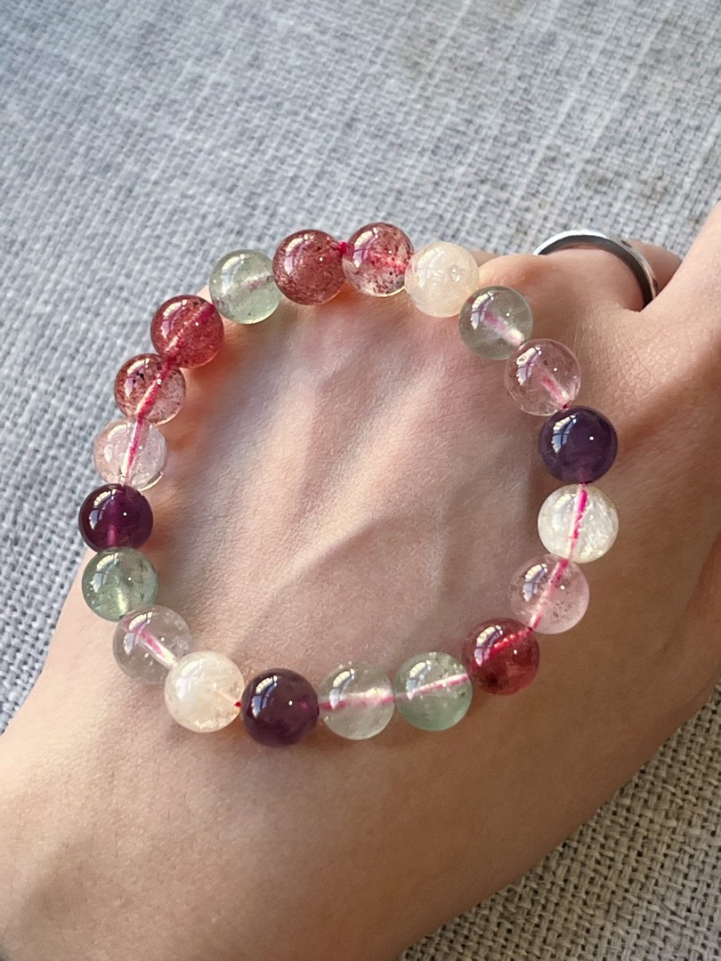 Super 8 crystal bracelet- 8mm , Women's Fashion, Jewelry & Organisers ...