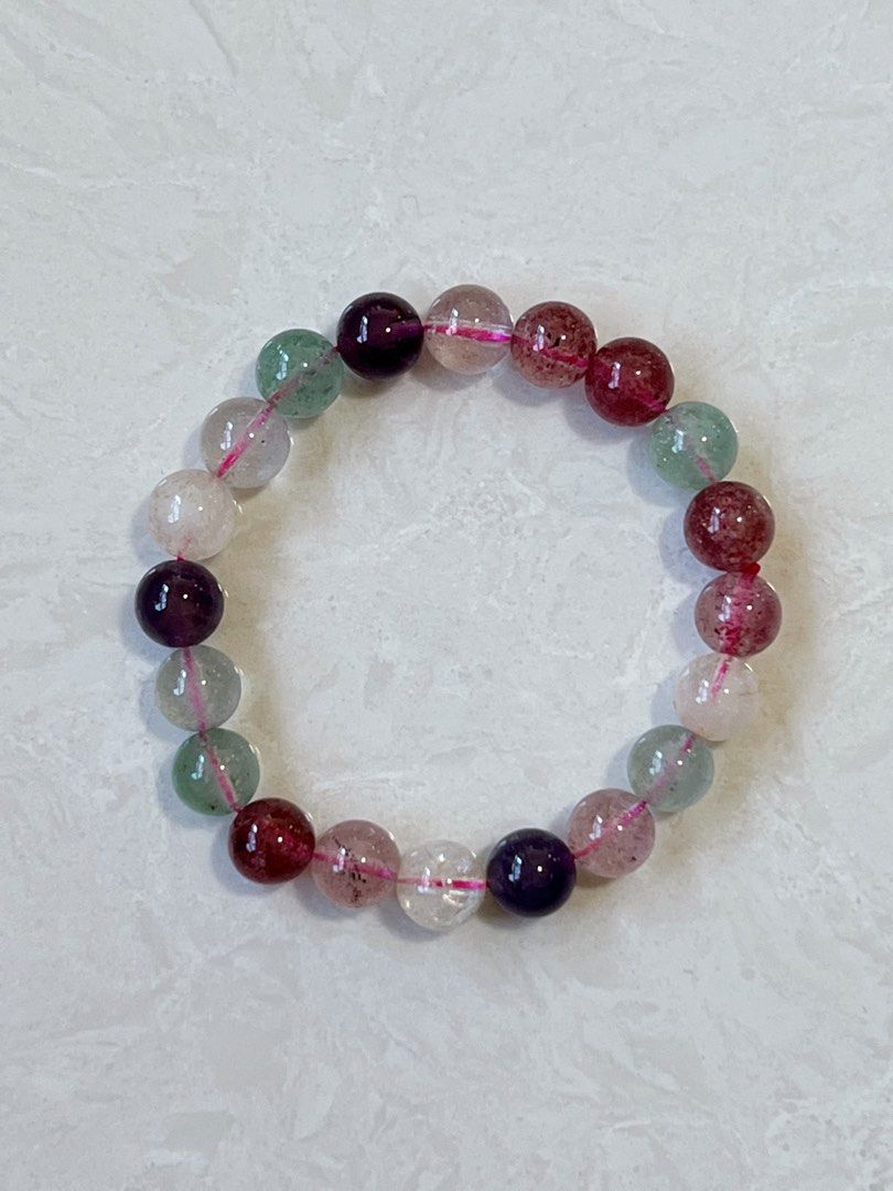 Super 8 crystal bracelet- 8mm , Women's Fashion, Jewelry & Organisers ...