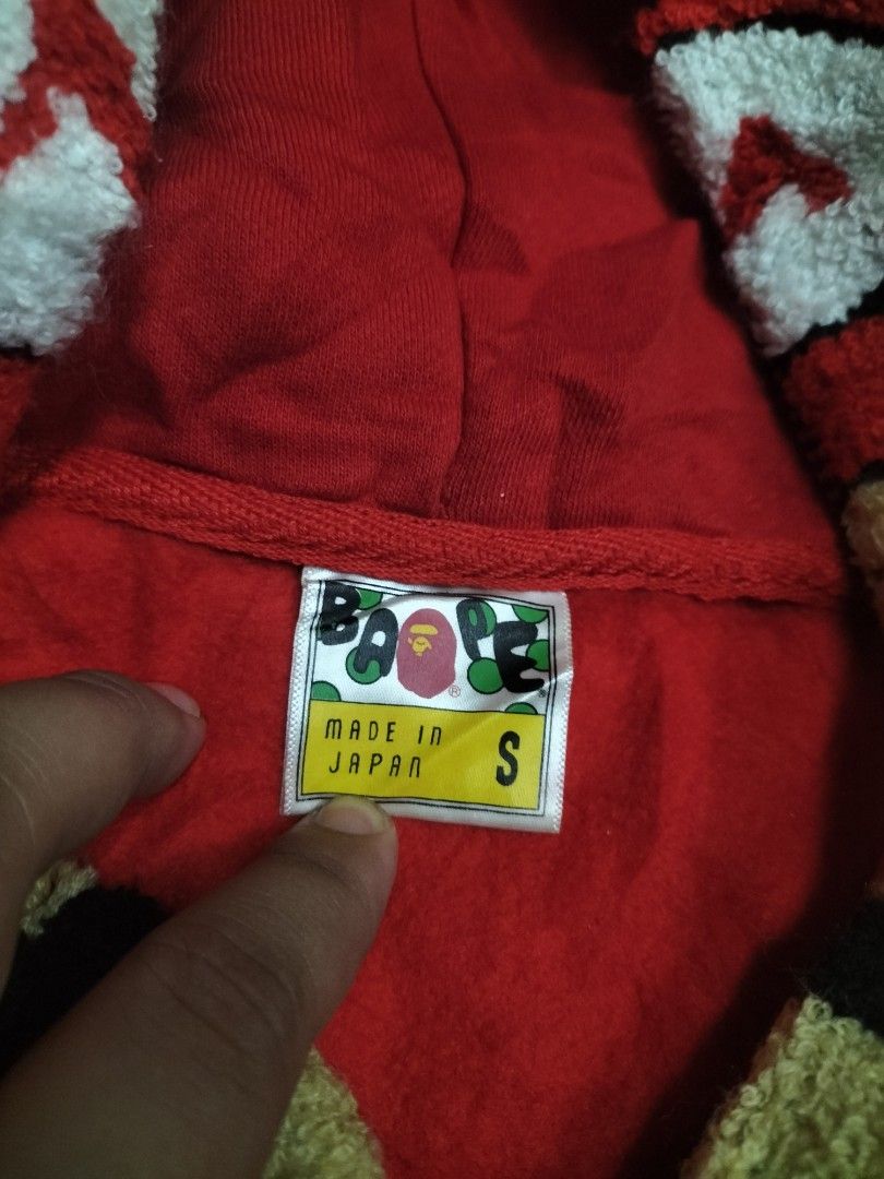 Super Mario Bape, Men's Fashion, Tops & Sets, Hoodies on Carousell