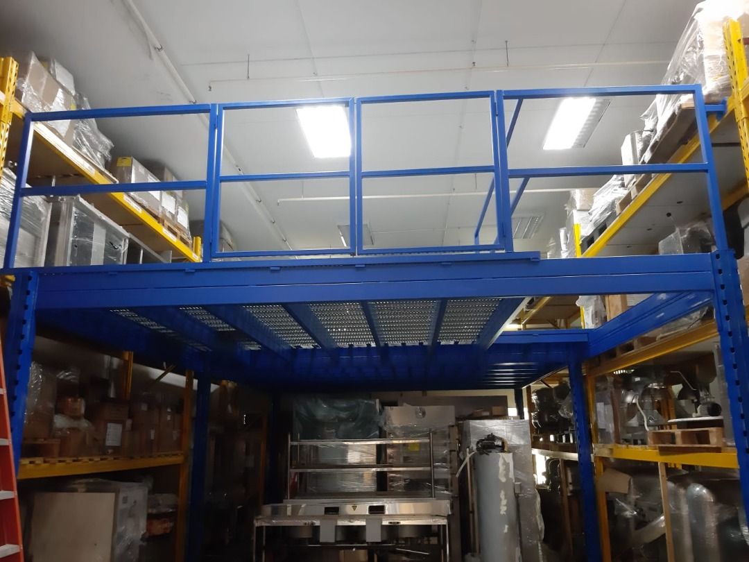 Superblock Mezzanine Rack, Racks and Shelves, Mezzanine Floor ...