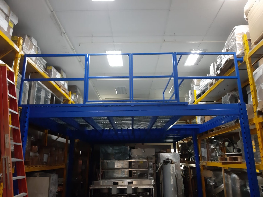 Superblock Mezzanine Rack, Racks and Shelves, Mezzanine Floor ...