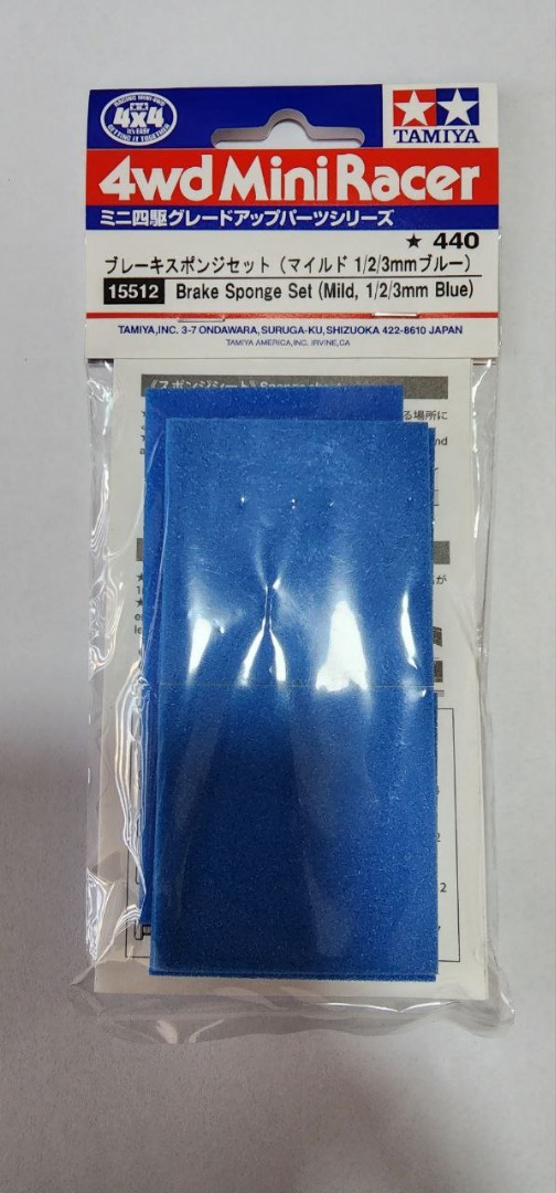 Tamiya 15512 1/32 Mini 4WD Brake Sponge Set Mild, Hobbies & Toys, Toys ...