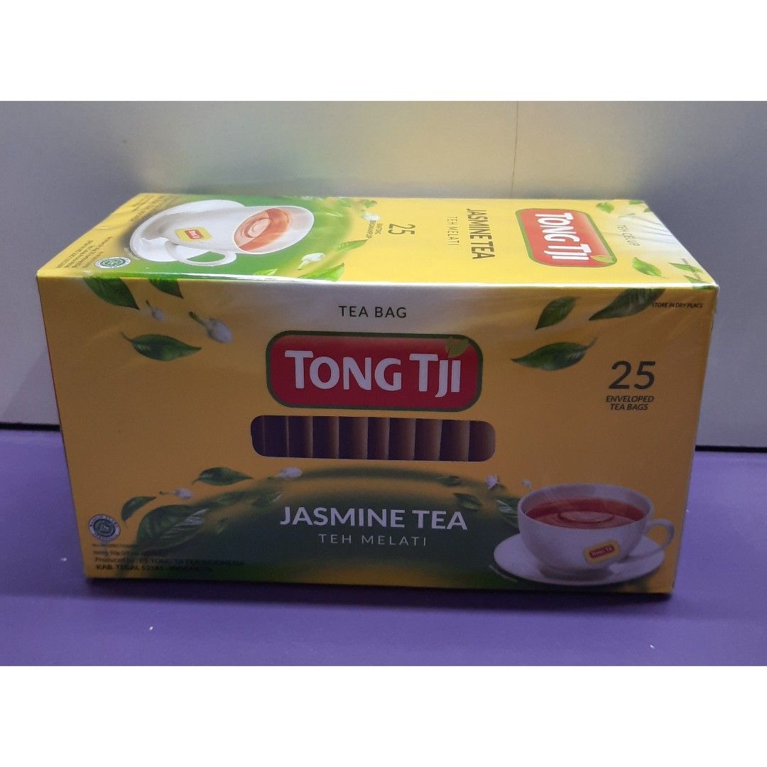 Teh Celup Tong Tji, Jasmine Tea (Teh Melati) 25 kantong dengan amplop ...