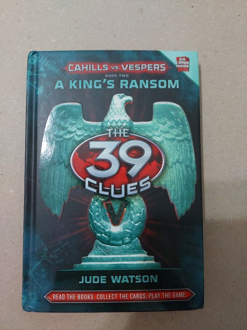 The 39 clues story book [QYOP], Hobbies & Toys, Books & Magazines ...