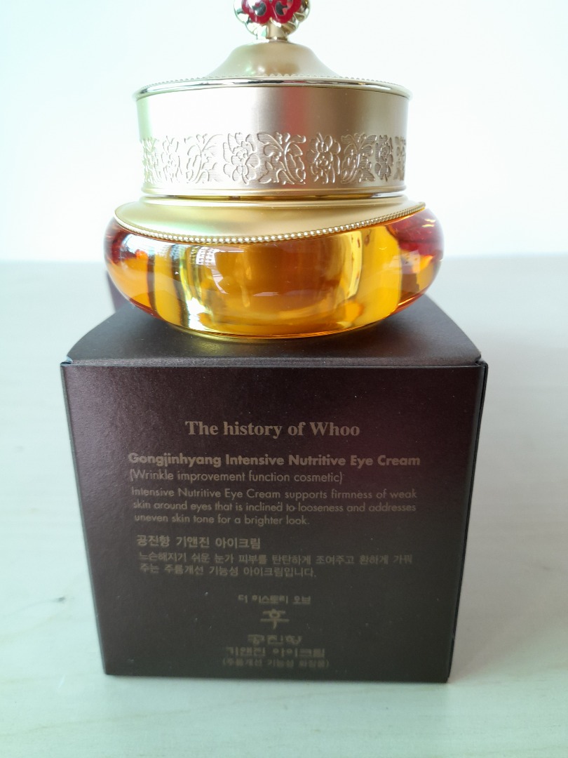 The History of Whoo- Eye Cream, Beauty & Personal Care, Face, Face Care ...