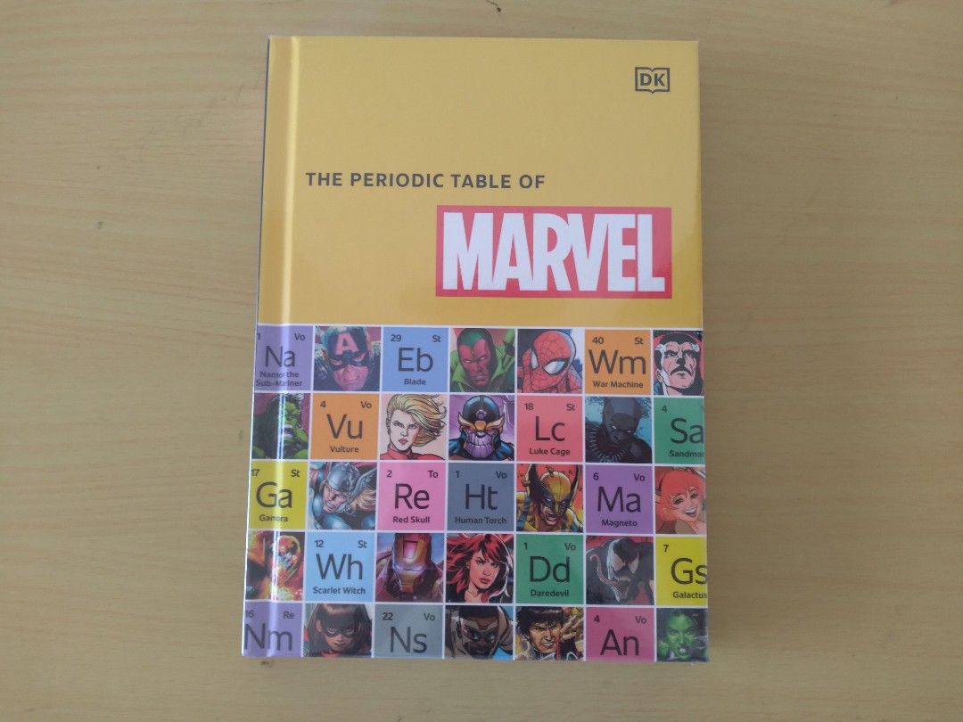 The Periodic Table of Marvel by Melanie Scott, Hobbies & Toys, Books ...