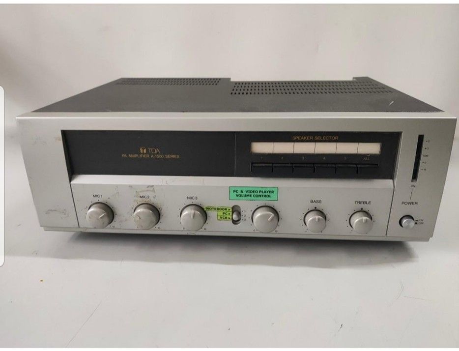 TOA PA Amplifier A- 1500 Series for sale @$250 each (AAR 1452), Audio ...
