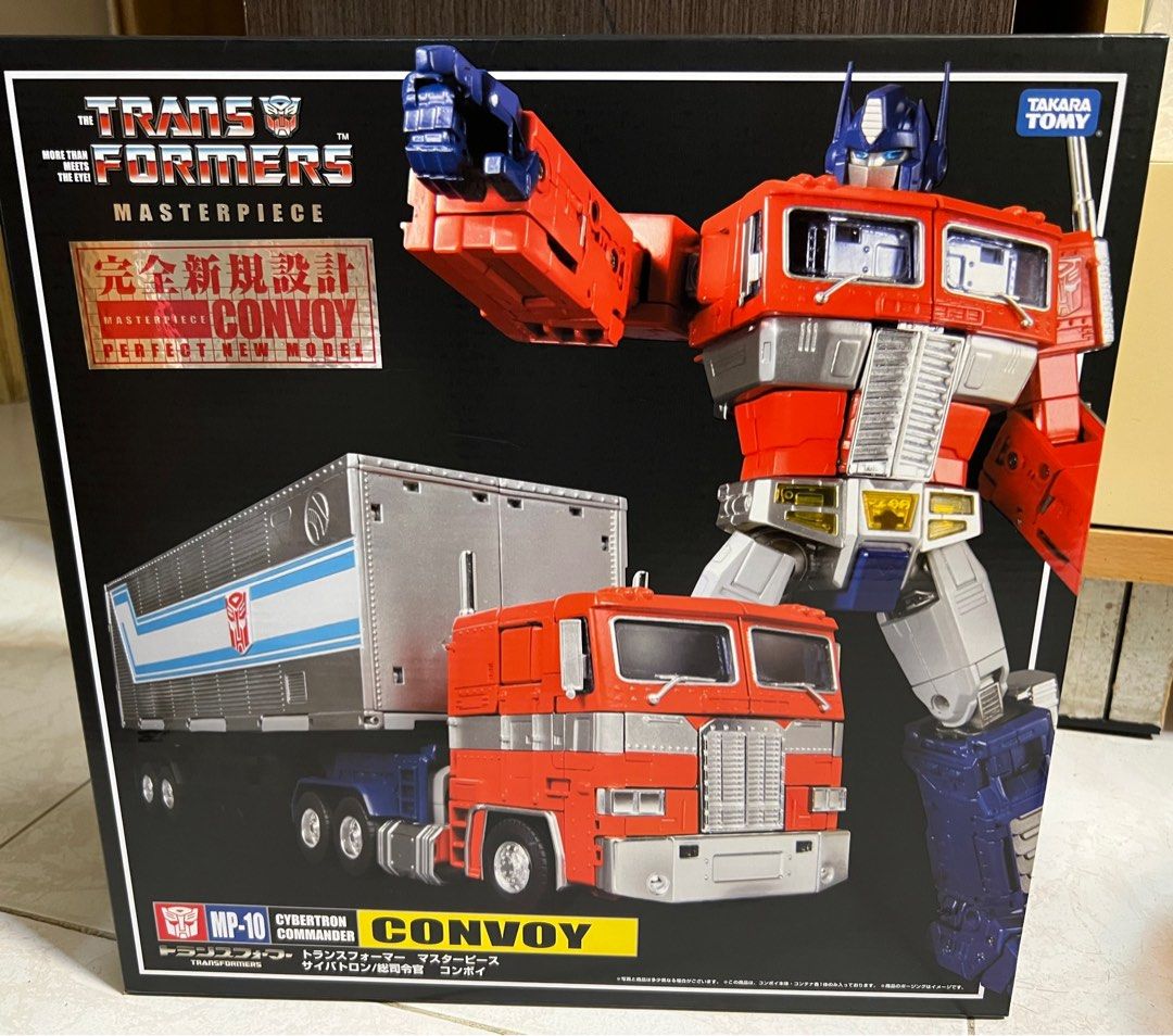TRANSFORMERS MP10 OPTIMUS PRIME CONVOY 2.0 變形金剛 柯柏文, 興趣及遊戲, 玩具 & 遊戲類 ...