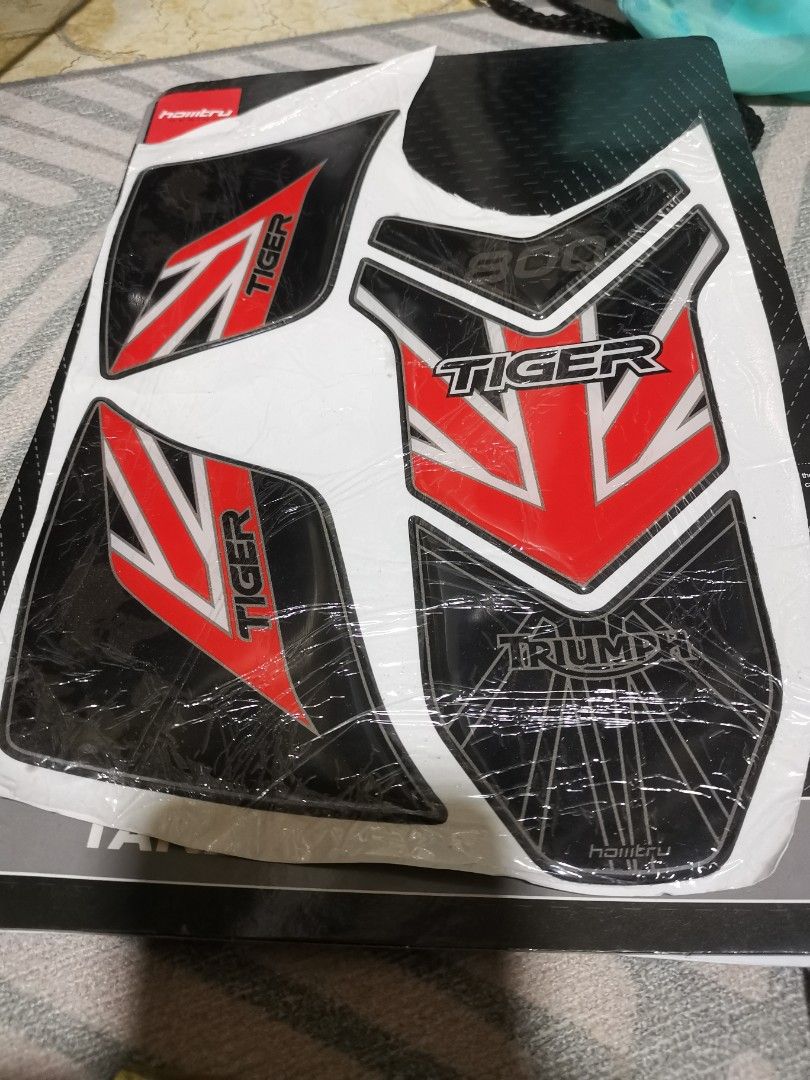 Triumph Tiger 800 Tank stickers, Motorcycles, Motorcycle Accessories on ...